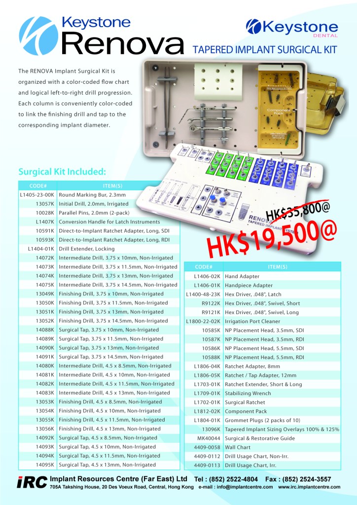 Implant System – Implant Resources Centre (Far East) Limited
